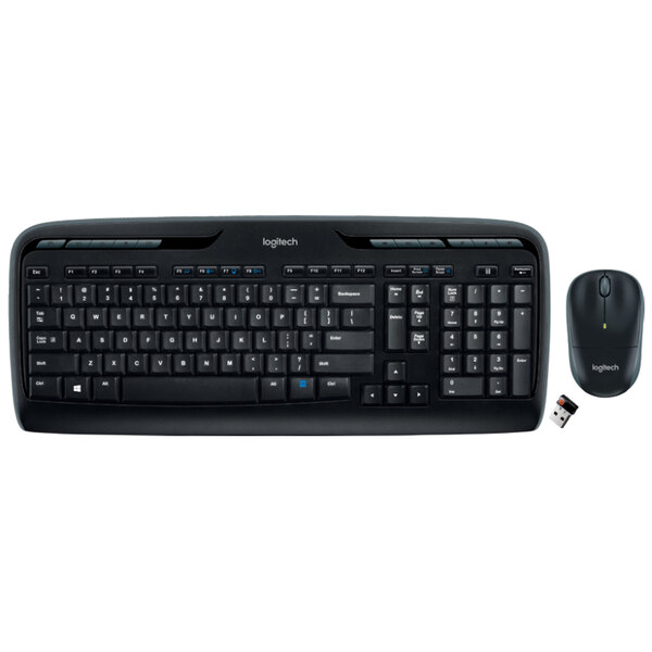 Logitech 920002836 MK320 Wireless Black Keyboard with Mouse