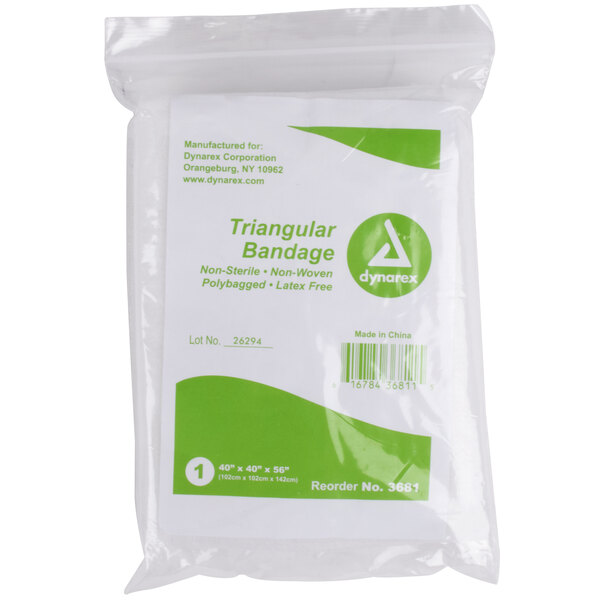 Triangle Bandage | Medi-First Triangle Bandage with Pins