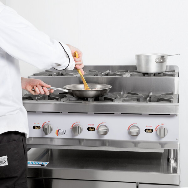 Cooking Performance Group 36RSURBNL 36" Gas Countertop Step-Up Range ...