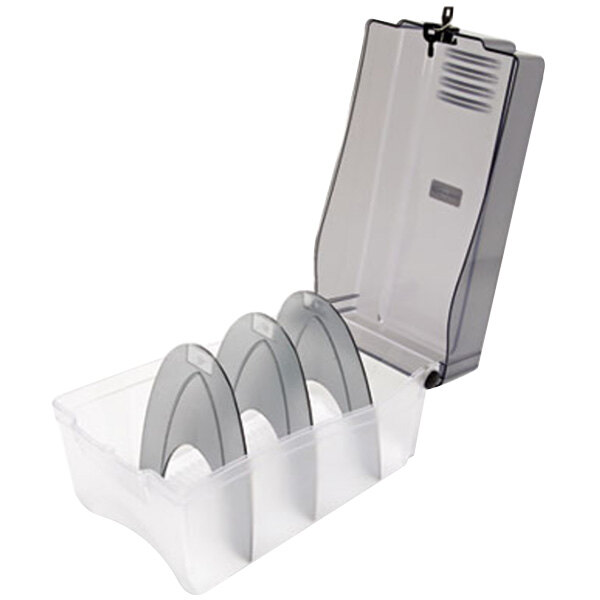 Innovera 39502 150 Disc Clear / Smoke CD / DVD Storage Case - 6 3/8" x ...