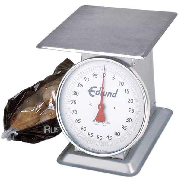 Edlund HD-100 Heavy-Duty 100 lb. Receiving Scale with 12" x 12" Platform