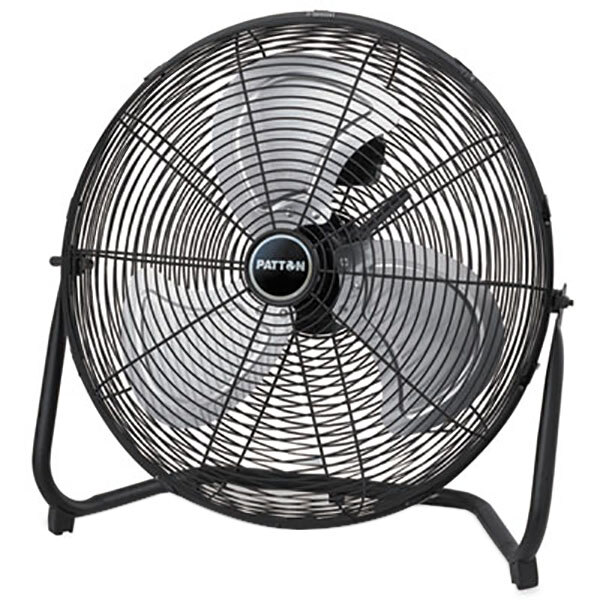 Patton PUF2010CBM 24 1/2" x 8 5/8" Black 3-Speed High Velocity Fan