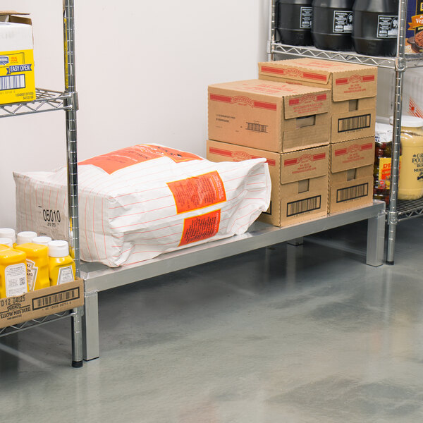 Regency 48" x 14" x 8" Aluminum Dunnage Rack - 1400 lb. Capacity