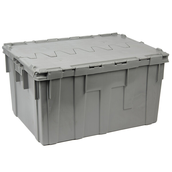 Bon Chef 812001P 28" x 21" x 15" Gray Reinforced Plastic Chafer Box ...