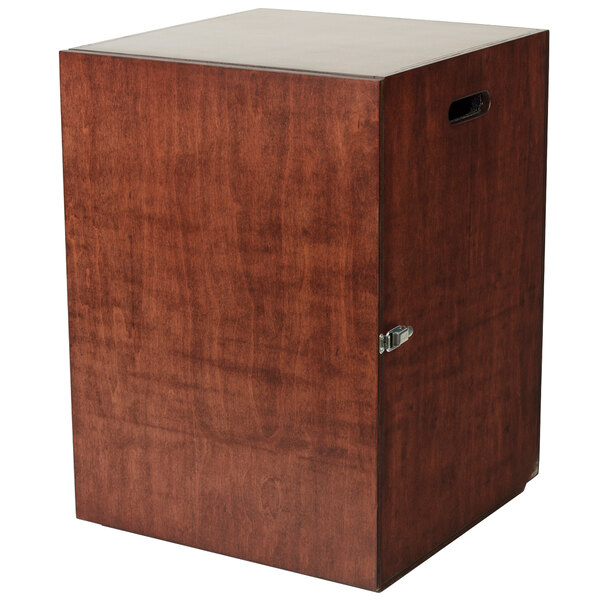 Bon Chef 840007W 16 1/2" x 16 1/2" x 23" Wooden Marmite Box