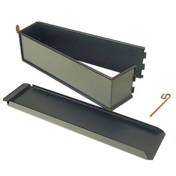 Matfer Bourgeat 331286 Exopan Steel 19 3/4" x 3 3/8" x 3 1/2" Non-Stick ...