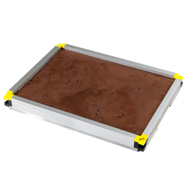 Matfer Bourgeat 370114 15 3/4" x 11 7/8" x 3/4" Black Mousse Frame