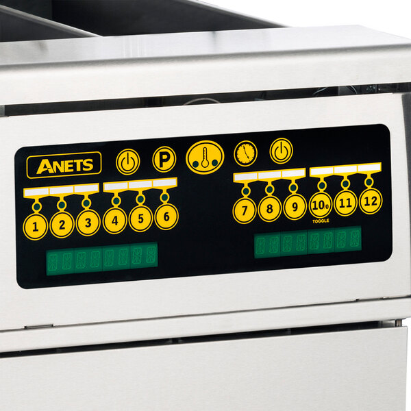 Anets AEH14R C 40-50 lb. High Efficiency Electric Floor Fryer with ...