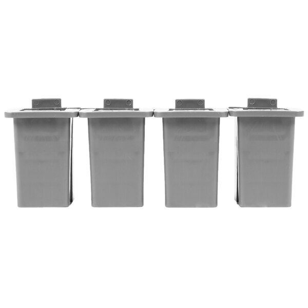 Cambro CBPCW8580 Camshelving® Basics Plus Connector Collar Wedge - 8/Pack