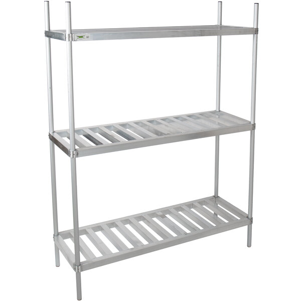 Regency 6 Keg Aluminum Keg Rack - 20" x 60" x 76"