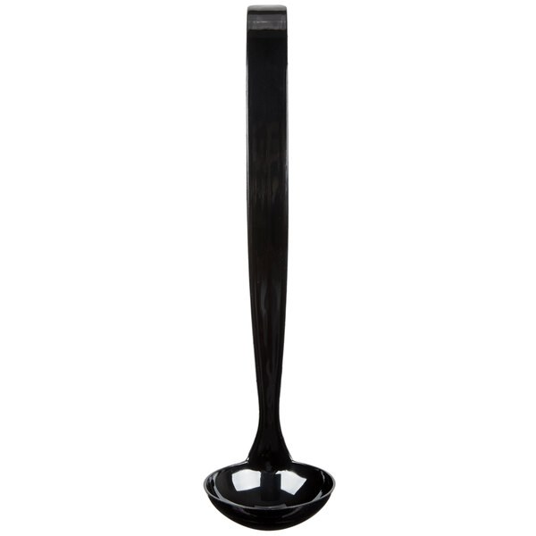 Black Plastic Ladle, 2 oz. - 48/Case | WebstaurantStore