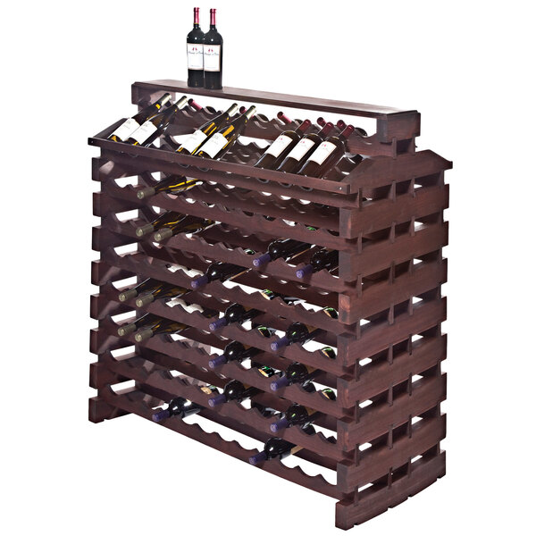 Franmara IF192DX-S Modularack Pro Island Deluxe 192 Bottle Stained ...
