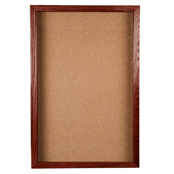 Aarco CBC3624S 36" x 24" Enclosed Hinged Souvenir and Memorabilia ...