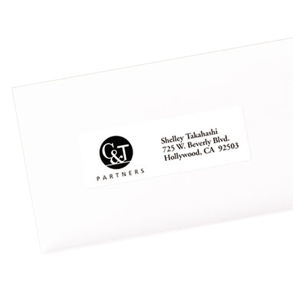 Avery® 5262 Easy Peel 1 1/3" x 4" Printable Mailing Address Labels ...