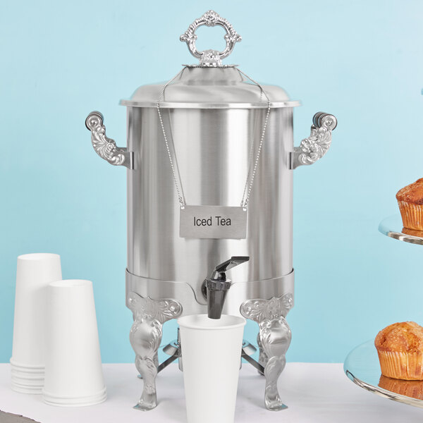 Thunder Group Coffee Chafer Name Plate - "Iced Tea"