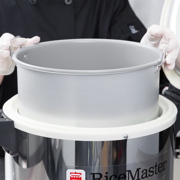 Town 56917NC 72 Cup (36 Cup Raw) Aluminum Rice Cooker Pot