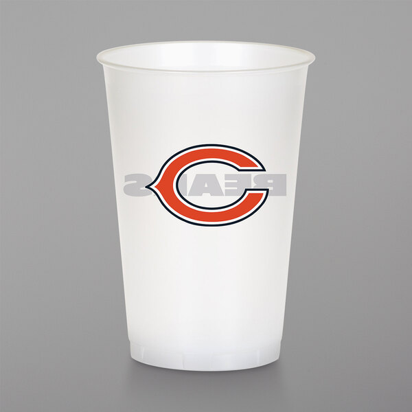 Creative Converting Chicago Bears 20 oz. Plastic Cup - 96/Case
