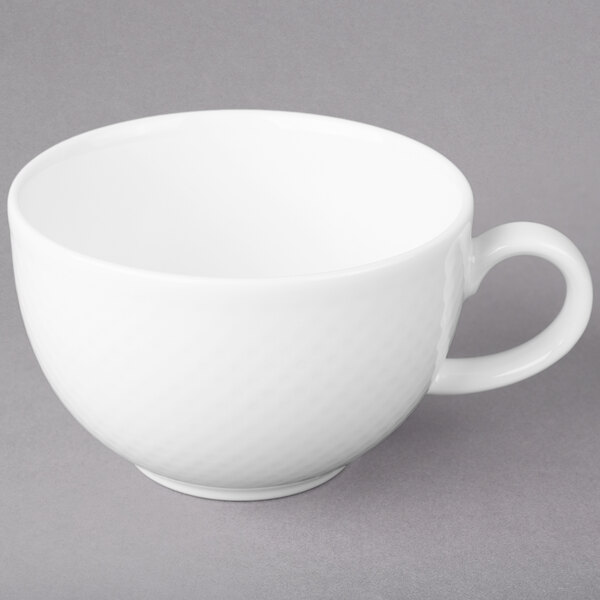 Villeroy & Boch 16-2155-1270 Easy White 7.5 oz. White Porcelain Cup - 6 ...