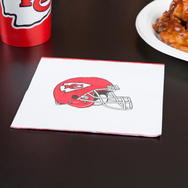 Kansas City Chiefs 2-Ply Luncheon Napkins (192/Case)
