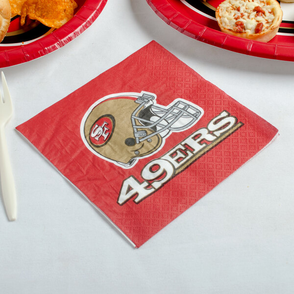 San Francisco 49ers Napkins (192/Case)