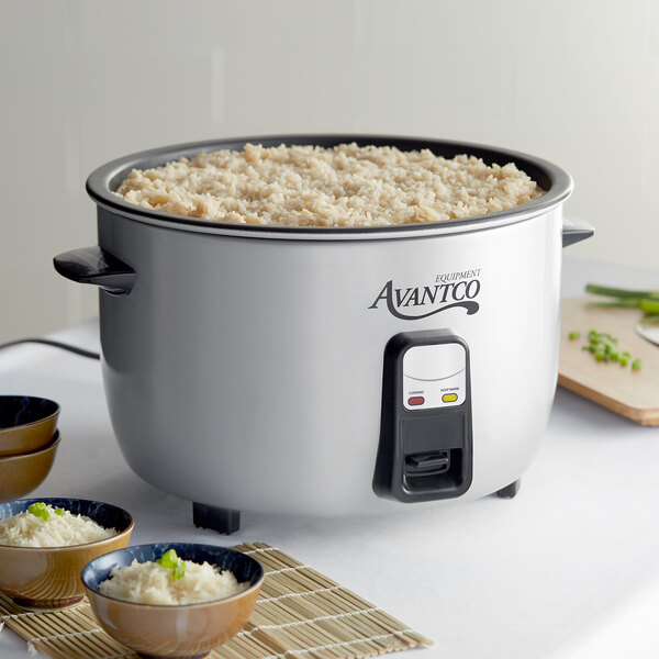 Avantco RC23161 46 Cup (23 Cup Raw) Electric Rice Cooker / Warmer ...