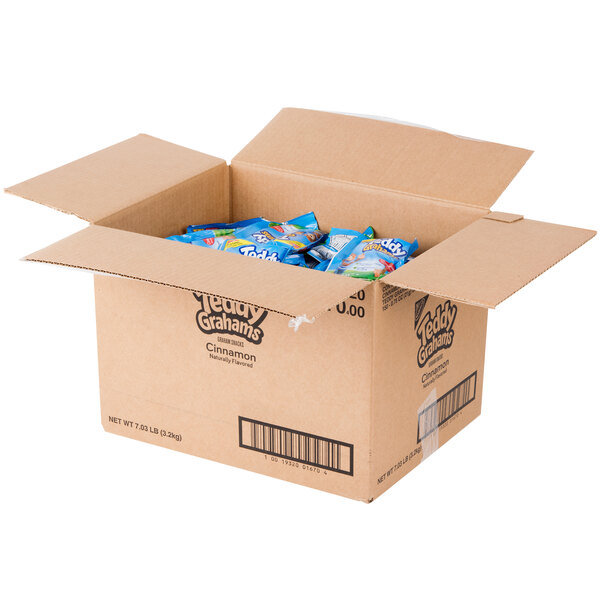 Teddy Grahams Individual Snack Packs - 150/Case (.75 oz. Bags)