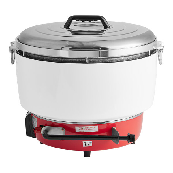 Town RS-50N-R Natural Gas 110 Cup (55 Cup Raw) Gas Rice Cooker / Warmer ...