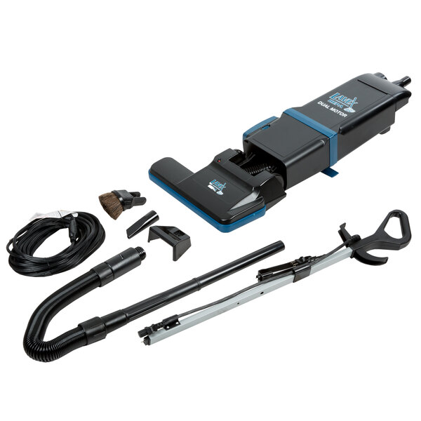 Lavex 15" Dual Motor Upright Bagged Vacuum Cleaner with HEPA Filtration