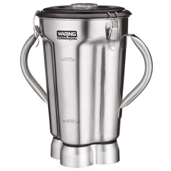 Waring CAC72 1 Gallon Blender Container with Vinyl Lid for Commercial ...