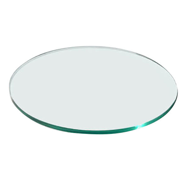 Rosseto GTC50 20" Round Clear Tempered Glass Riser Shelf