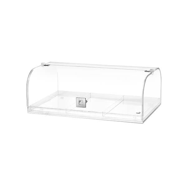 Rosseto BD119 Flip Door Acrylic Dome Bakery Display Case with 3 Row ...