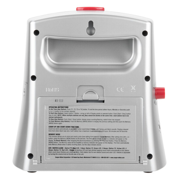 Cooper-Atkins Digital 100 Hour Kitchen Timer