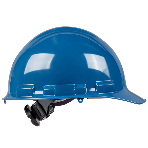 Cordova Duo Safety Blue Cap Style Hard Hat with 4-Point Ratchet Suspension