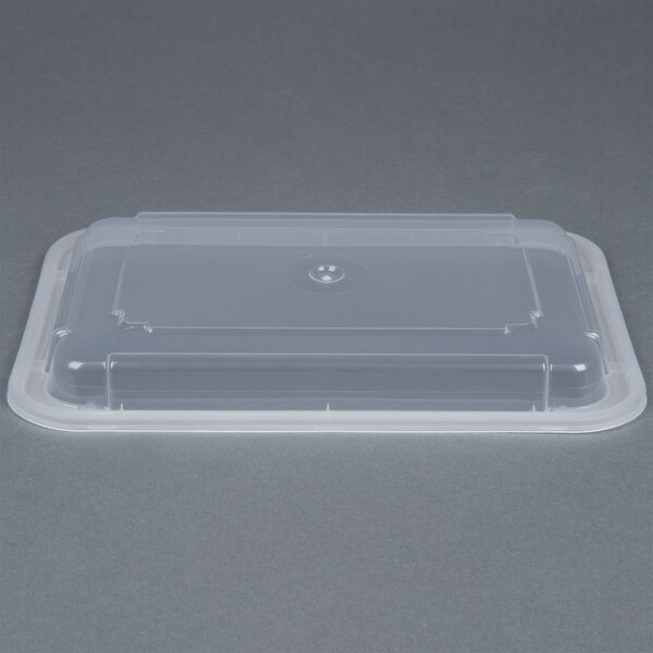 Pactiv Newspring NC868B 28 oz. Black 6" x 8 1/2" x 1 1/2" VERSAtainer ...