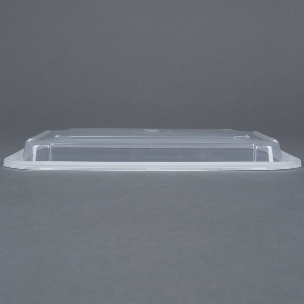 Pactiv Newspring NC868B 28 oz. Black 6" x 8 1/2" x 1 1/2" VERSAtainer ...