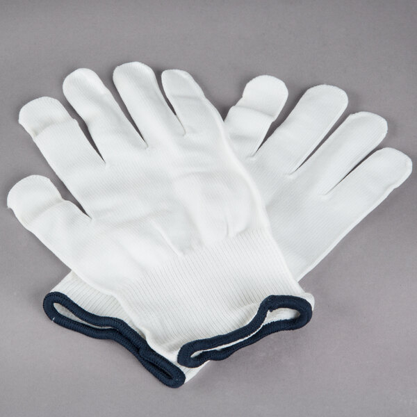 Cordova Medium Weight White Nylon Work Gloves - 12/Pack