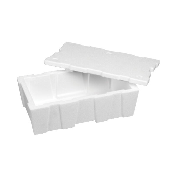 Polar TechWhite Insulated Foam Tote Liner / Cooler 18" x 12 3/8" x 11 1 ...