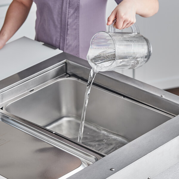 Choice Full Size 6" Deep Stainless Steel Steam Table Spillage Pan - 24 ...