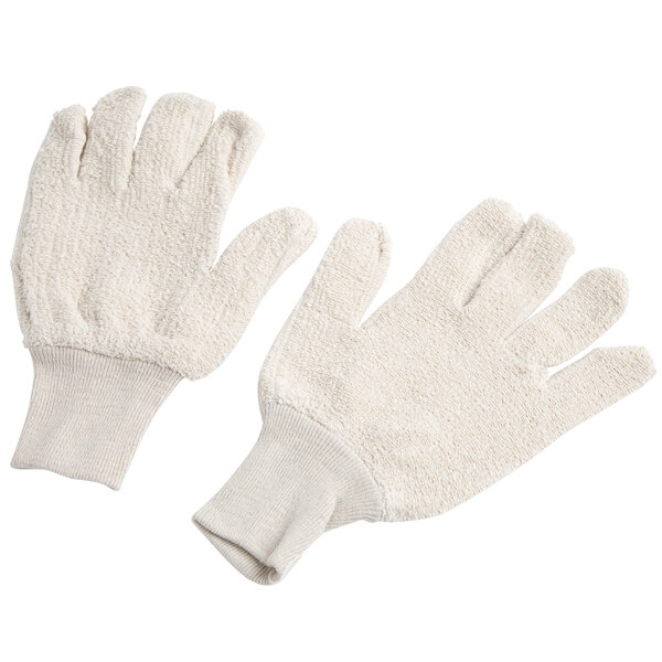 Cordova Loop-Out Natural 24-Ounce Terry Work Gloves - Large - 12/Pack