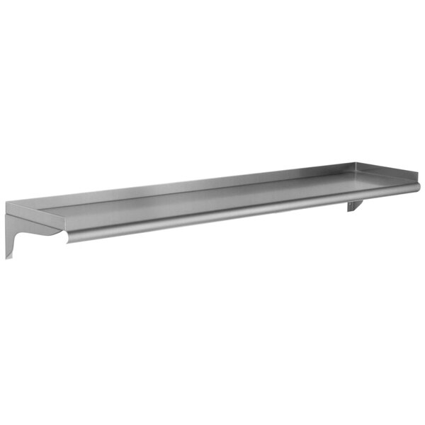 Eagle Group WS1060-16/3 16 Gauge Stainless Steel 10" x 60" Wall Mounted ...