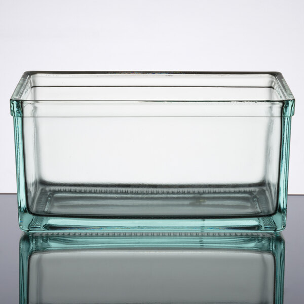 Cal-Mil C4X8X4GLASS 8" x 4" Clear Glass Jar