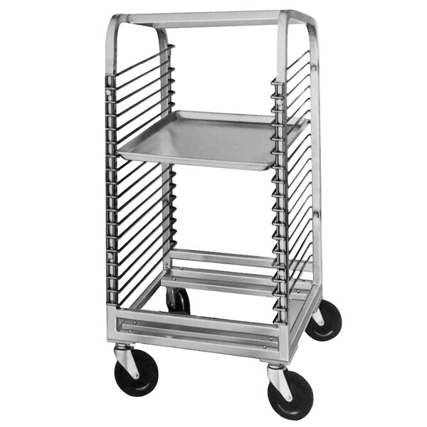 Channel 564N 18 Pan End Load Aluminum Bun / Sheet Pan Rack with Wire ...