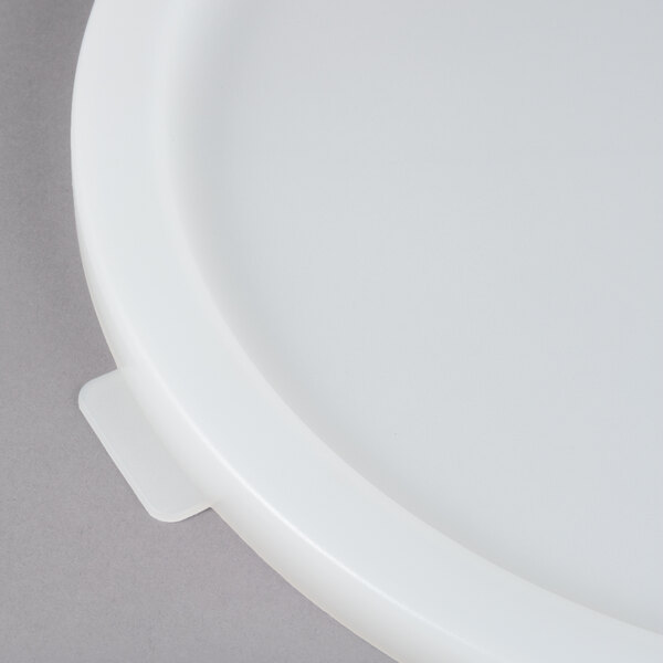 Choice White Beverage Dispenser Lid