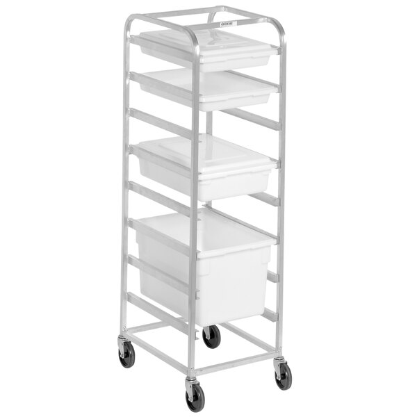 Channel PBA708 8 Box Mobile Aluminum Food Box Rack
