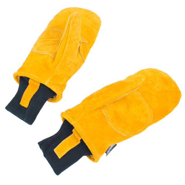 Cordova Freeze Beater Russet Premium Split Leather Double Palm Mittens ...