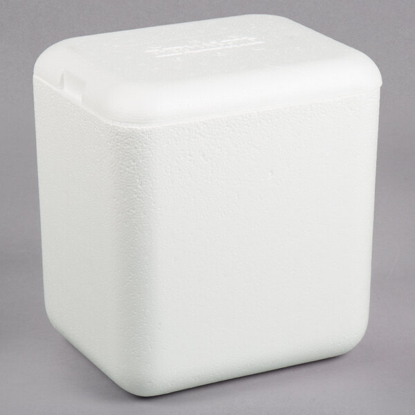 Nordic TL-869F Insulated Polystyrene Cooler 8" x 6" x 8 3/4" - 108/Pallet