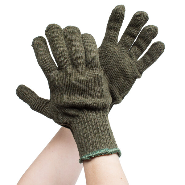 Cordova Green Ragg Wool / Acrylic Work Gloves - Large - Pair