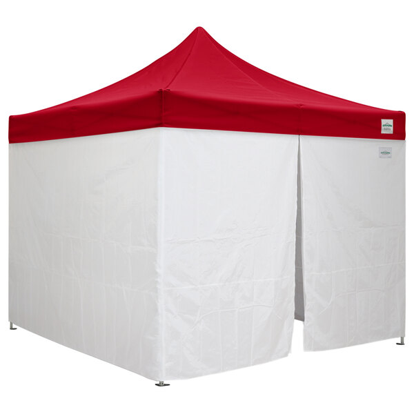 Caravan Canopy 21003305030 Displayshade 10' x 10' Red Light-Duty ...