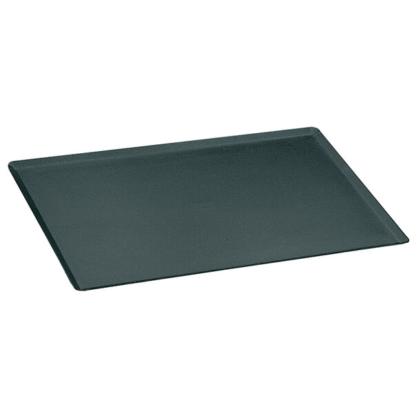 Matfer Bourgeat 310103 15 3/4" x 23 3/4" Tapered Edge Blue Carbon Steel ...