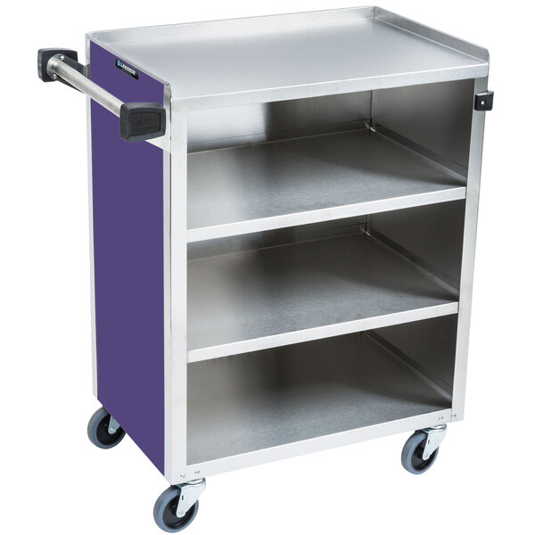 Lakeside 615P Standard-Duty Stainless Steel Four Shelf Utility Cart ...